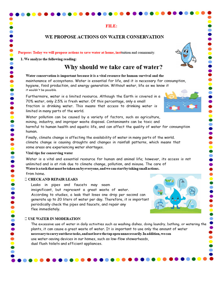 Effective Water Conservation Strategies | PDF | Water | Water Pollution