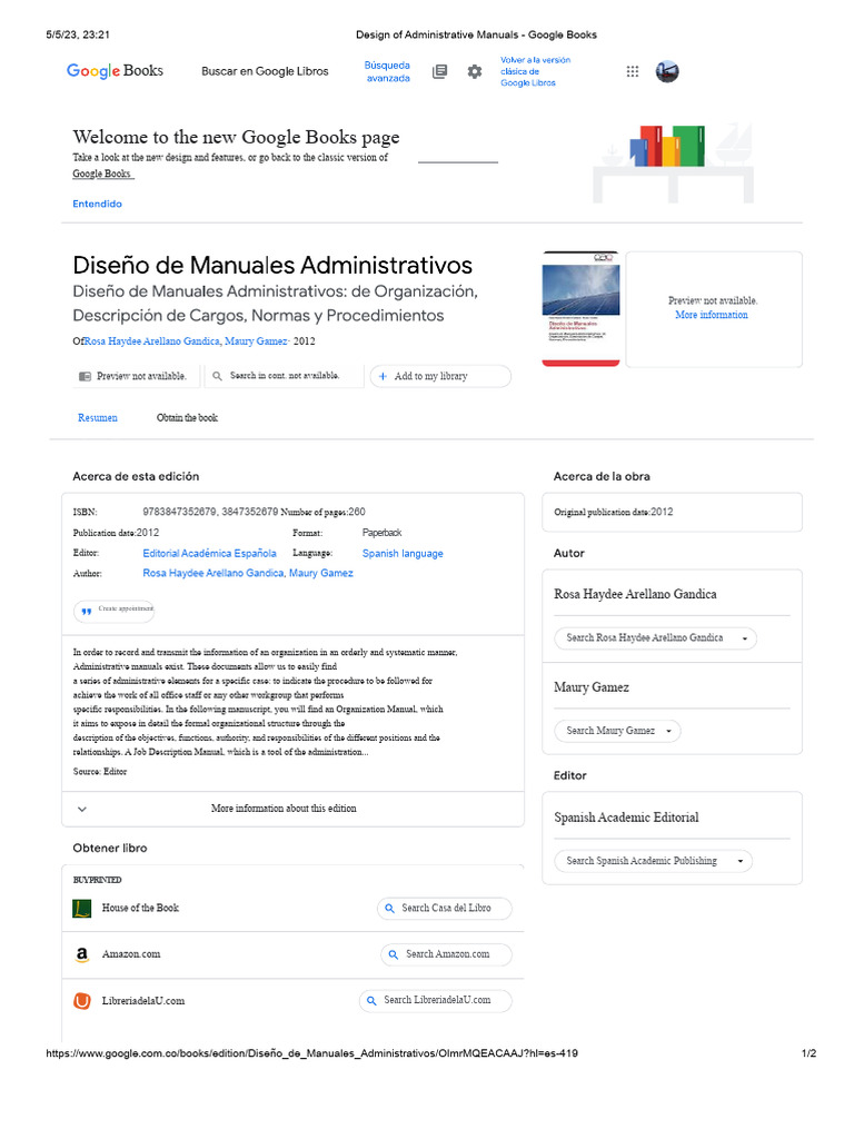 Design of Administrative Manuals | PDF | Books | Google Books