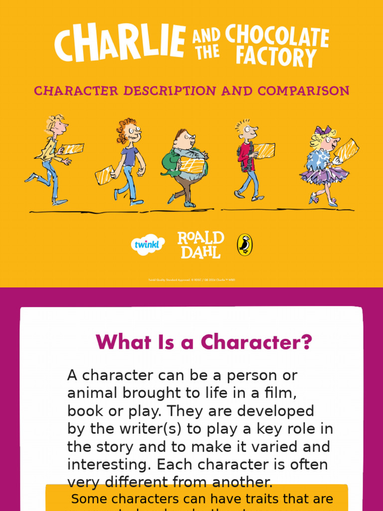 Character Analysis in Charlie and the Chocolate Factory | PDF