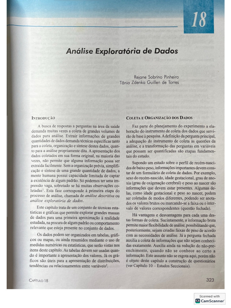 Analise Exploratória de Dados | PDF