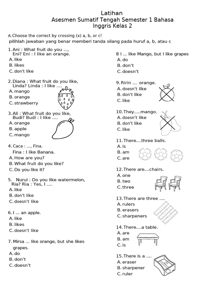 2.Soal Dan Jawaban (1) | PDF | Edible Fruits | Fruit