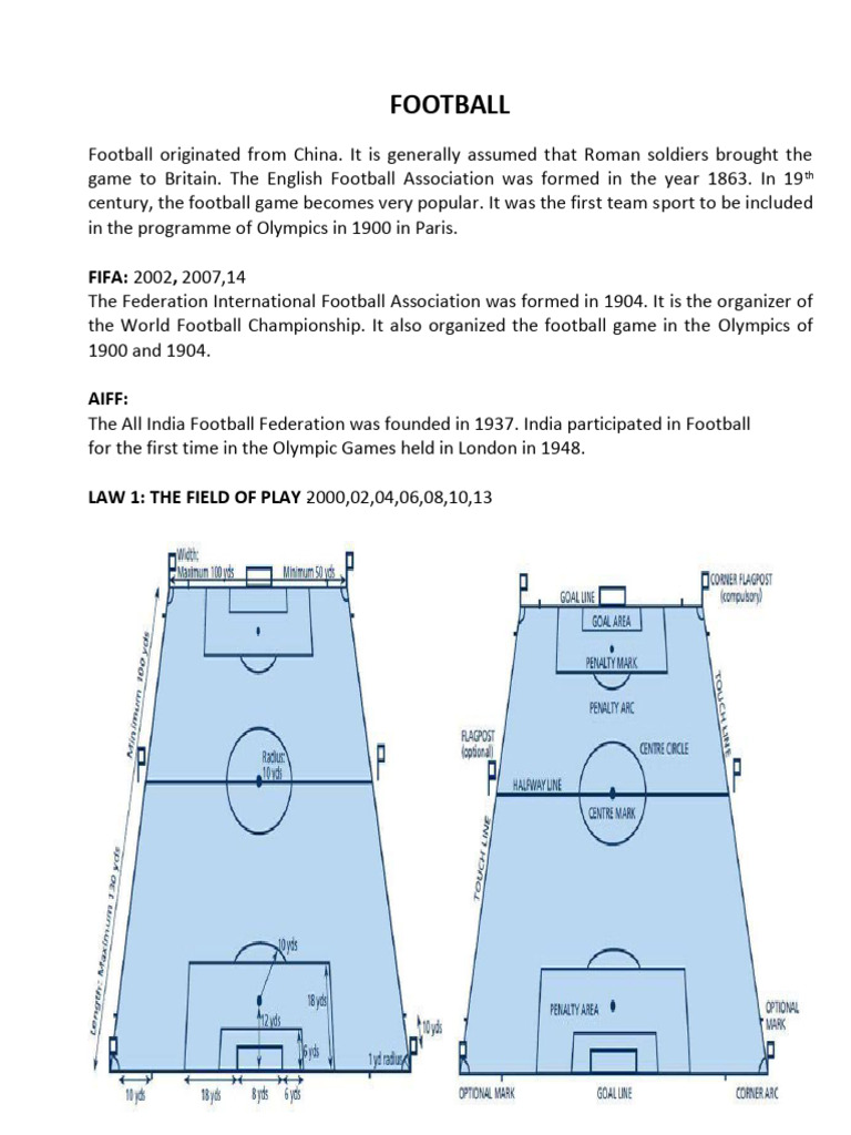Football Pe | PDF | Football Codes | Sports Rules And Regulations