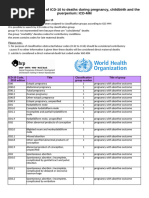 ICD-10 Codes for Maternal Conditions | PDF | Childbirth | Fetus