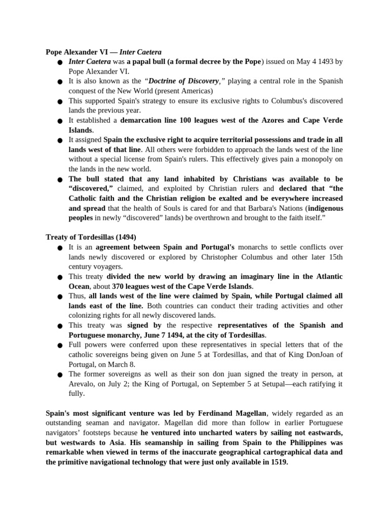 Spanish Colonial Period Notes 1 | PDF | Spanish Colonization Of The ...