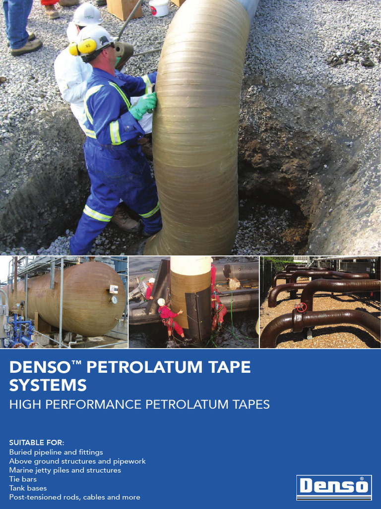 Denso Petrolatum Tape Systems 2018 LR | PDF | Pipe (Fluid Conveyance ...