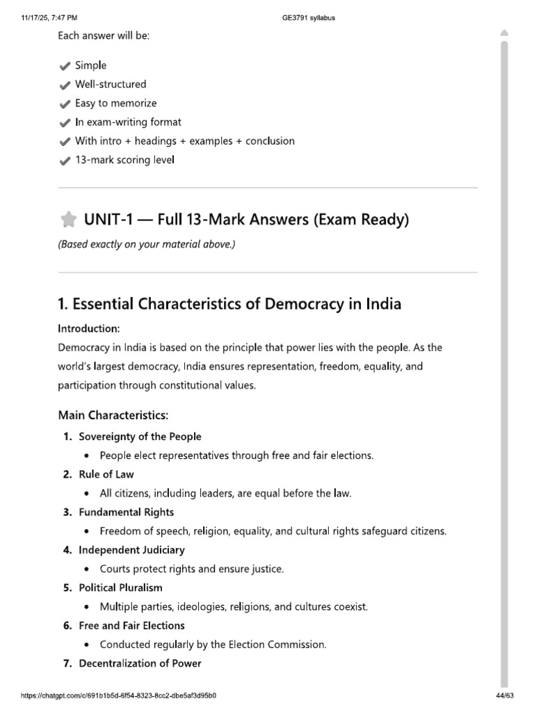 Unit1 Human GPT | PDF