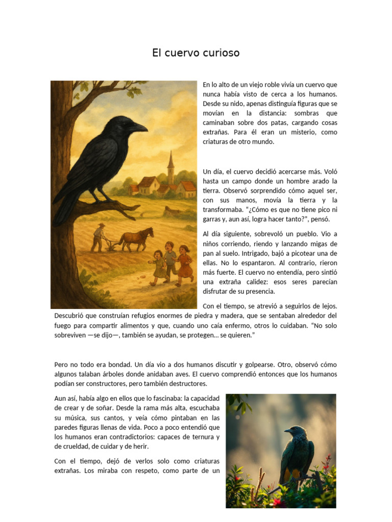El Cuervo Curioso | PDF