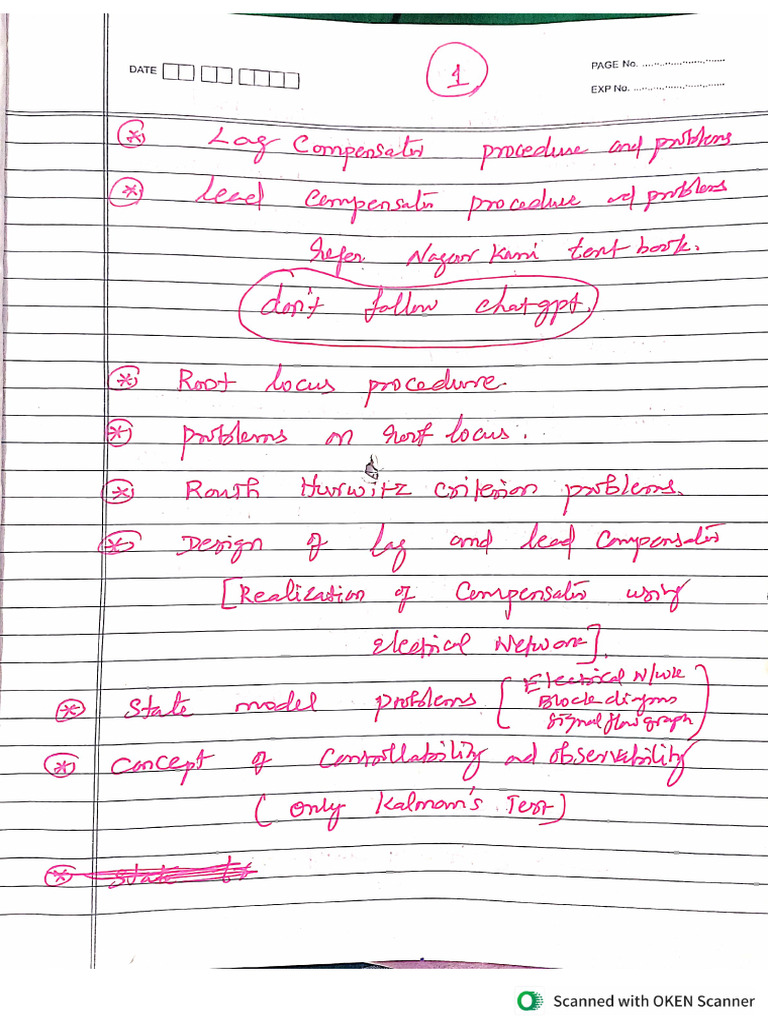 Cs University Important Topics | PDF