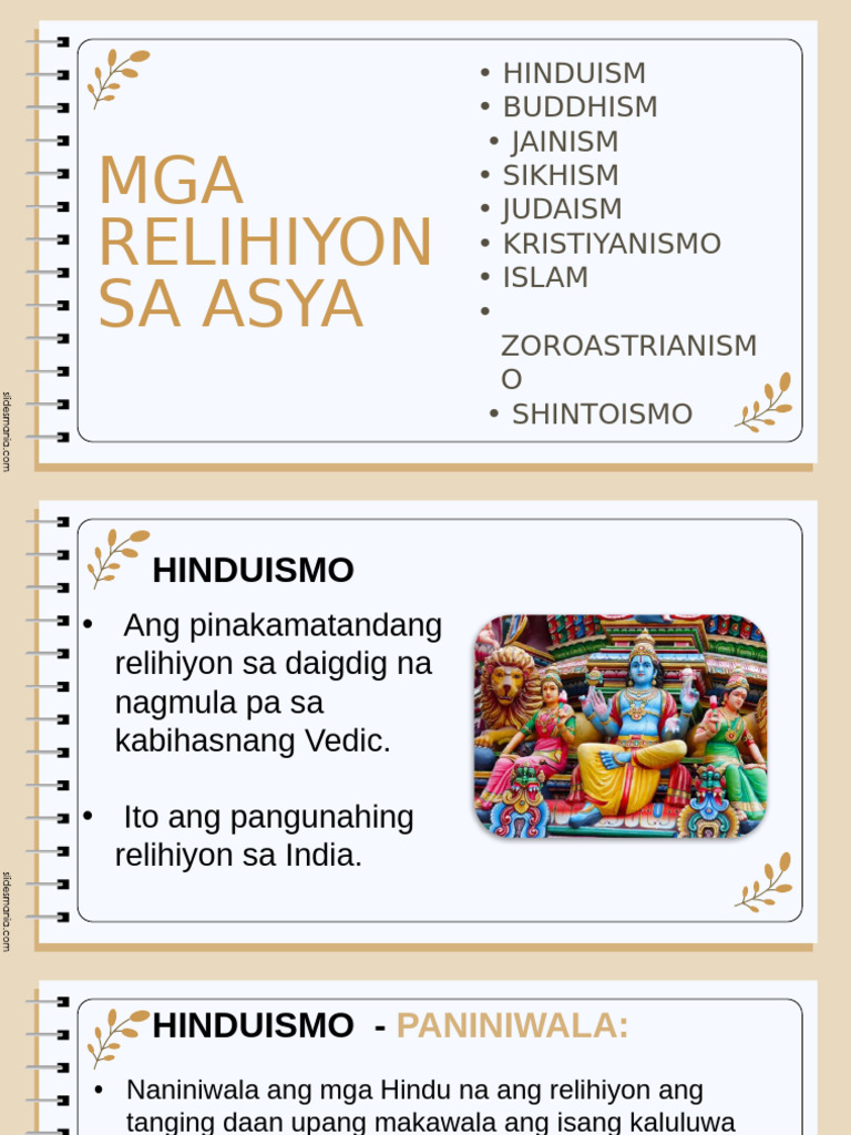 Aralin 1 4 Relihiyon | PDF