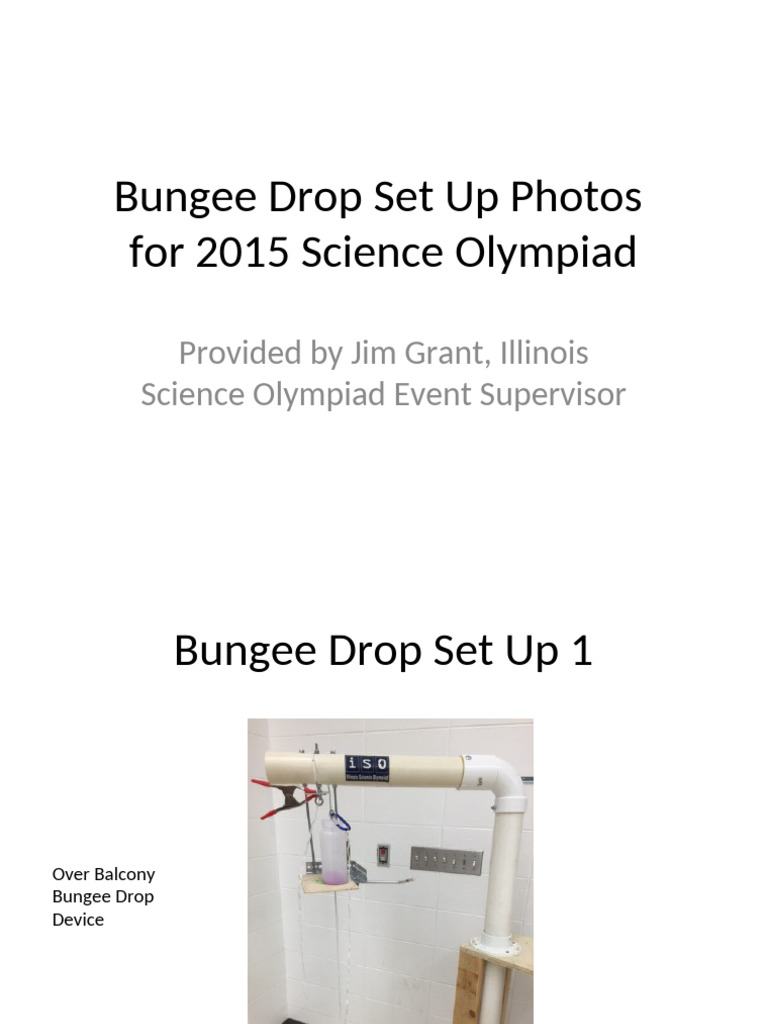Bungee Setup 2015 PP T | PDF