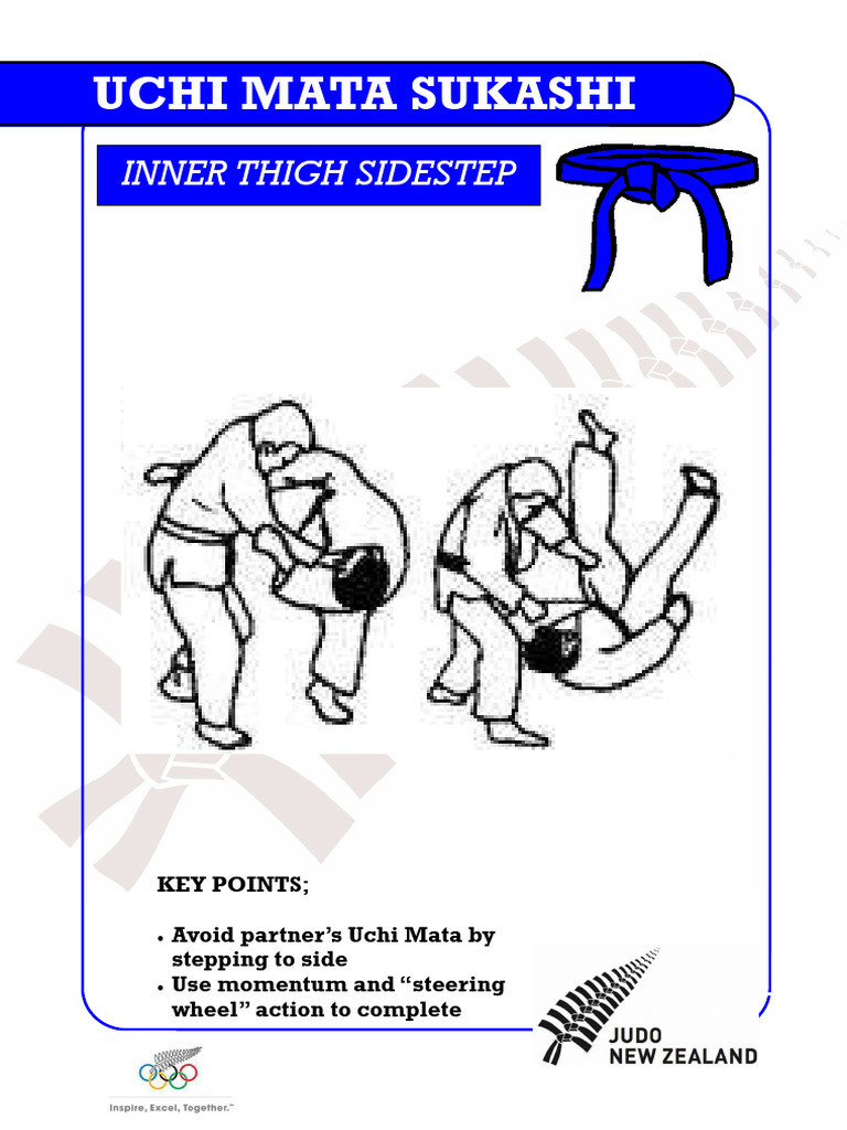 Uchi Mata Sukashi Technique Guide | PDF