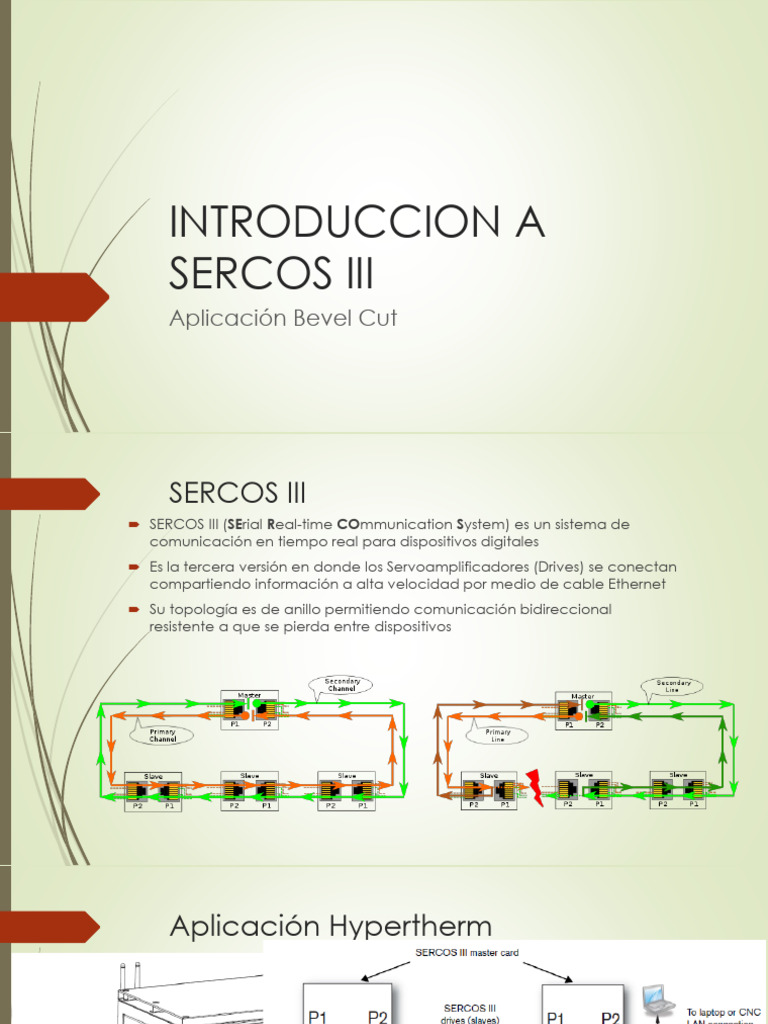 Introduccion A Sercos Iii | PDF | Informática