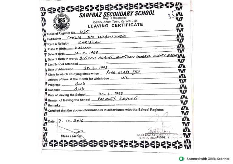 Education Cert | PDF