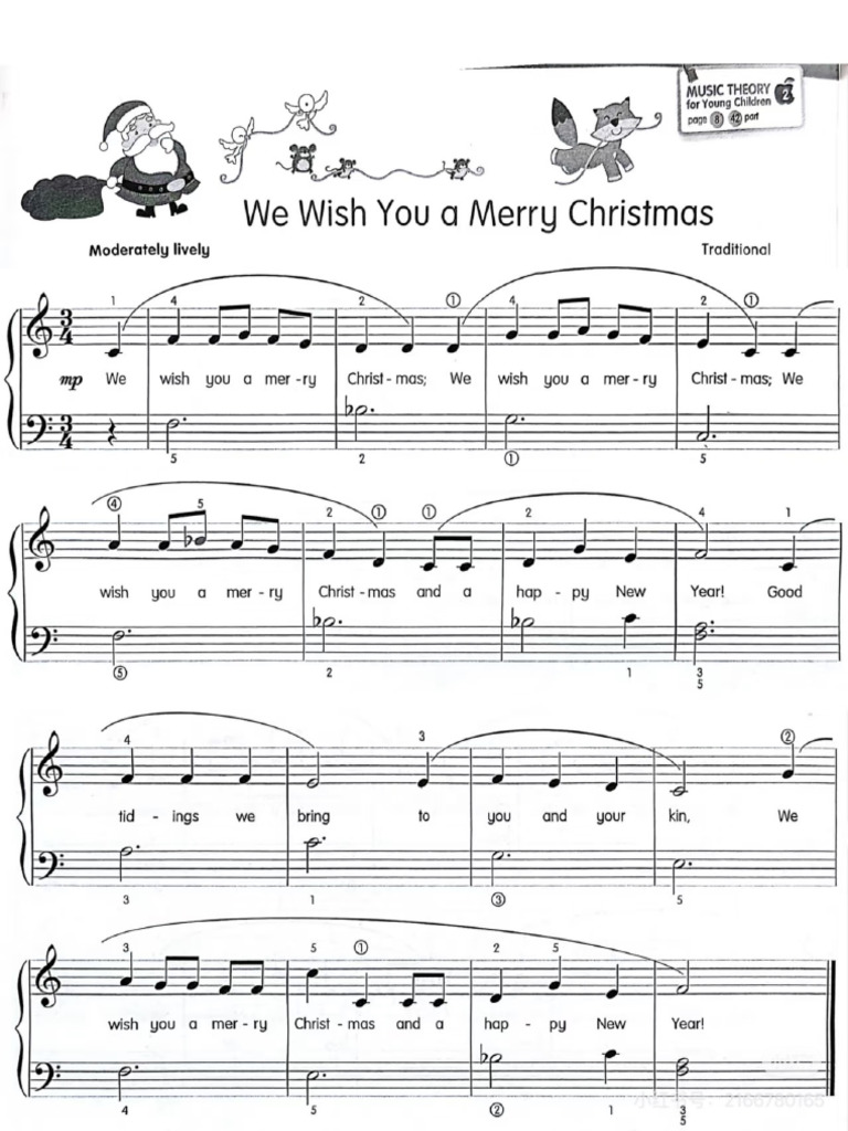 We Wish You A Merry Christmas-Easy | PDF
