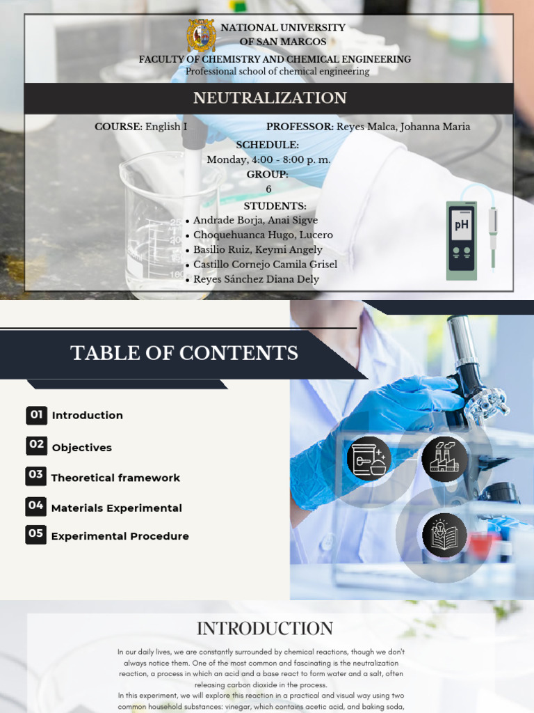 Group 6 - Neutralization | PDF | Acid | Soil