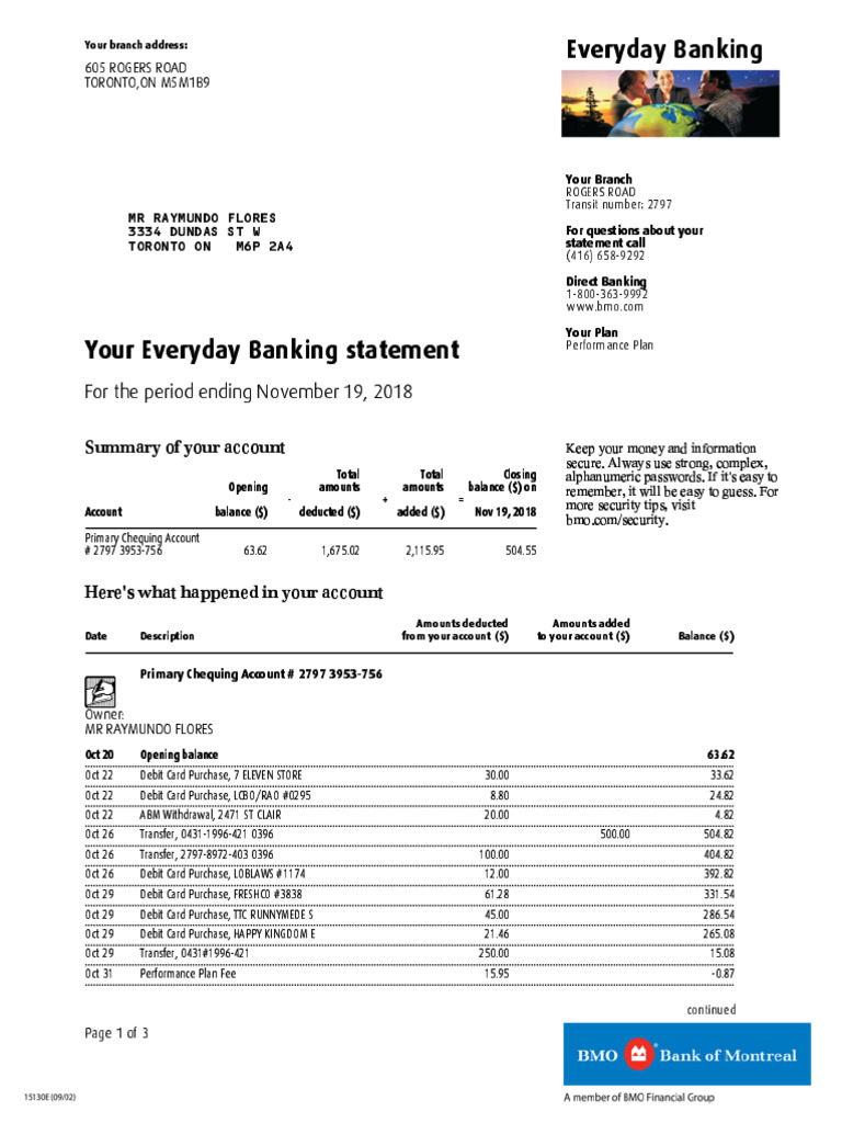 Document 02 | PDF | Debit Card | Transaction Account
