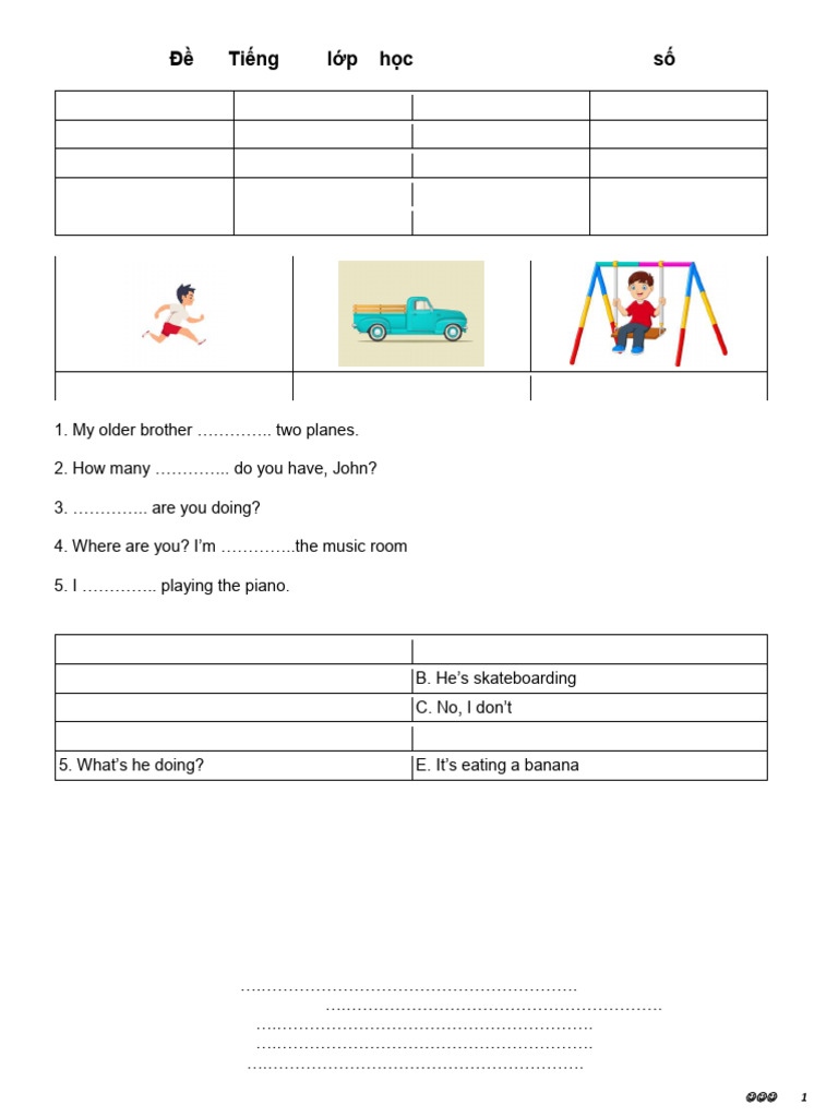Grade 3 s2 1-2vn- 05 Bản | PDF