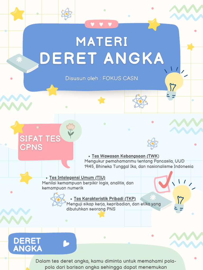 Tiu Deret Angka | PDF