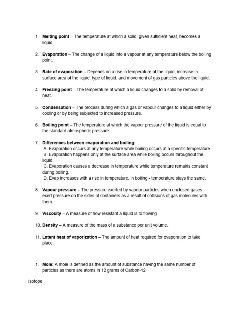 Key Concepts of Phase Changes in Chemistry | PDF