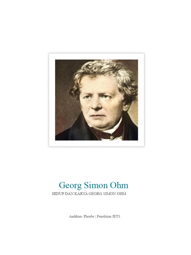 Georg Simon Ohm | PDF
