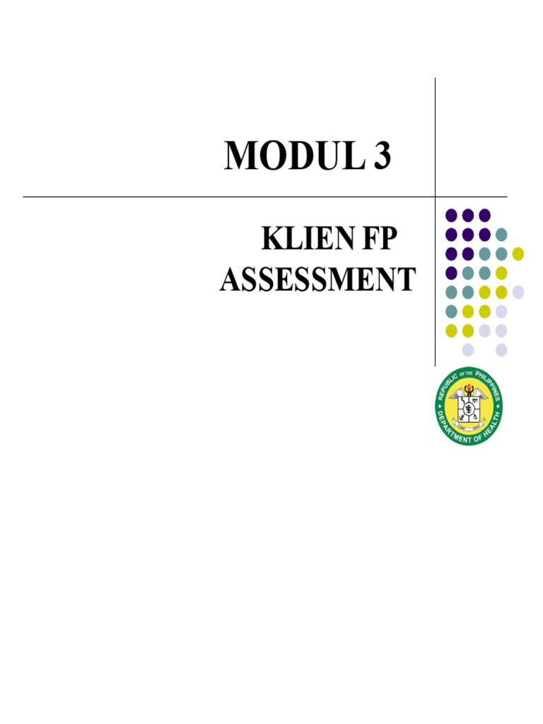 Penilaian Kesehatan Klien FP dan Kelayakan | PDF