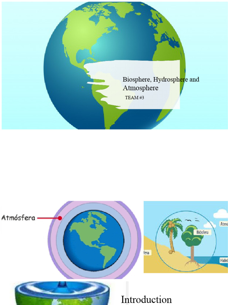 Biosphere, Hydrosphere, and Atmosphere - Presentation | PDF ...