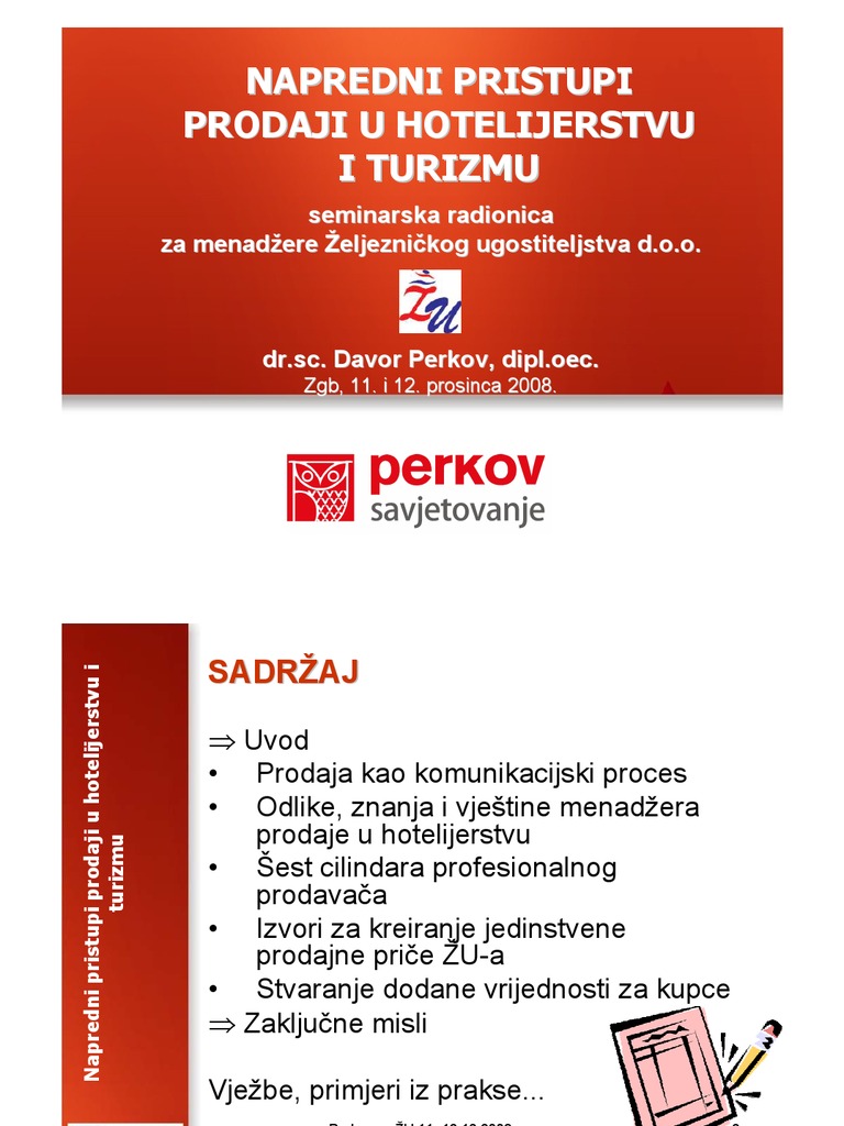 Napredna Prodaja-Davor Perkov | PDF