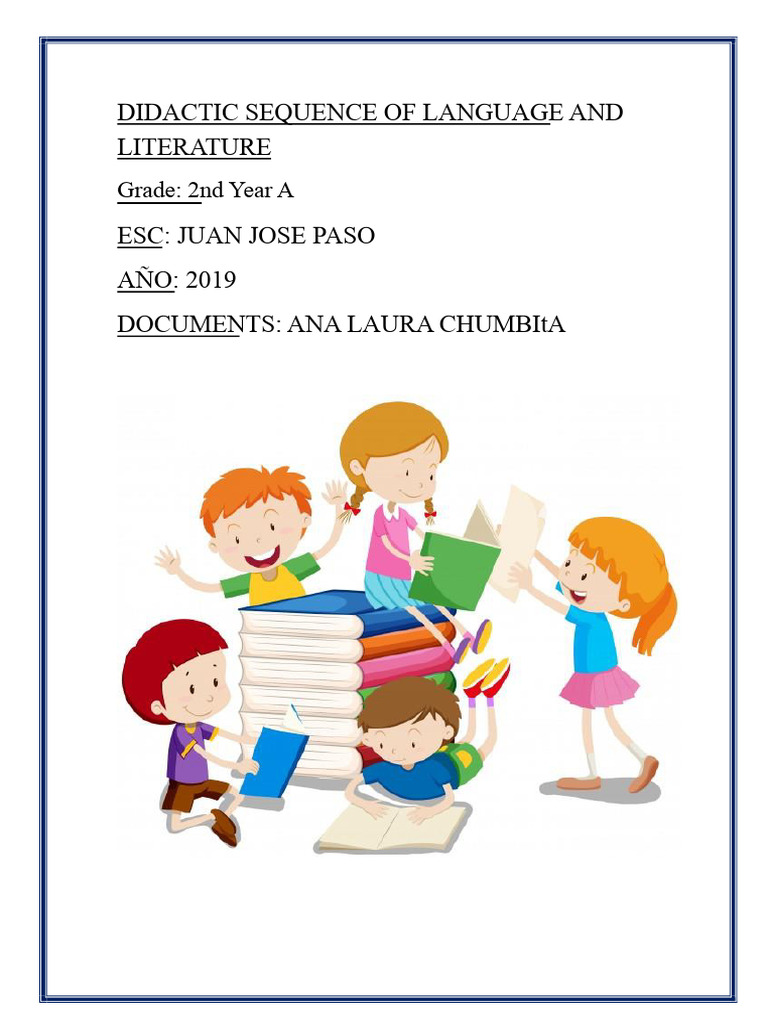 Didactic Language Sequence for 2nd Grade | PDF | Moon | Reading ...