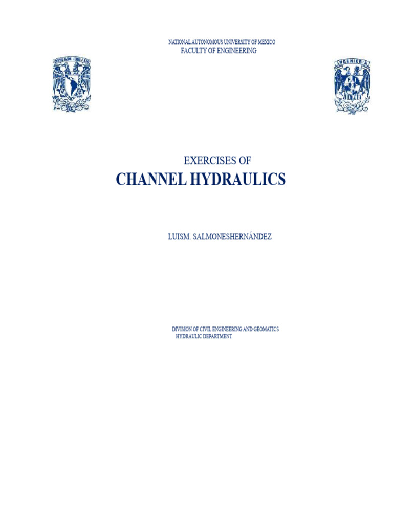 Channel Hydraulic Exercises - Part 1 | PDF | Area
