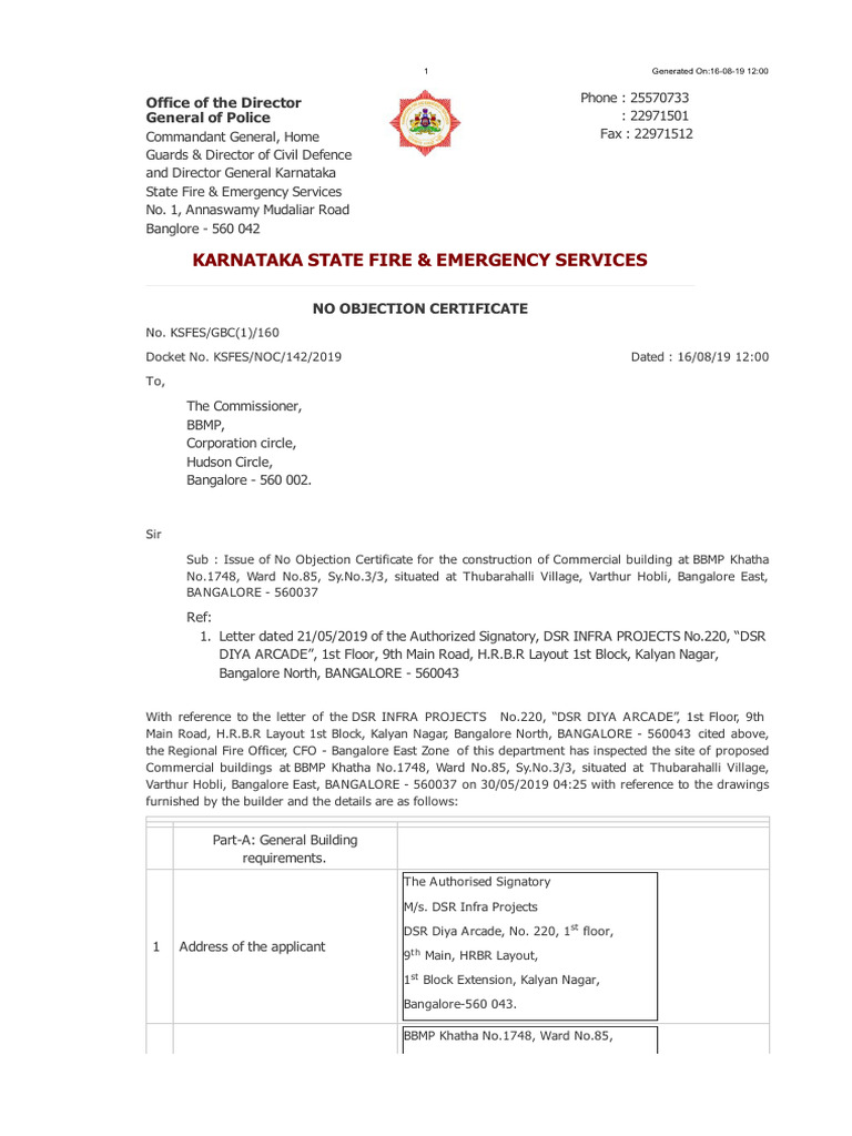 Vertex Fire Noc | PDF | Stairs | Elevator