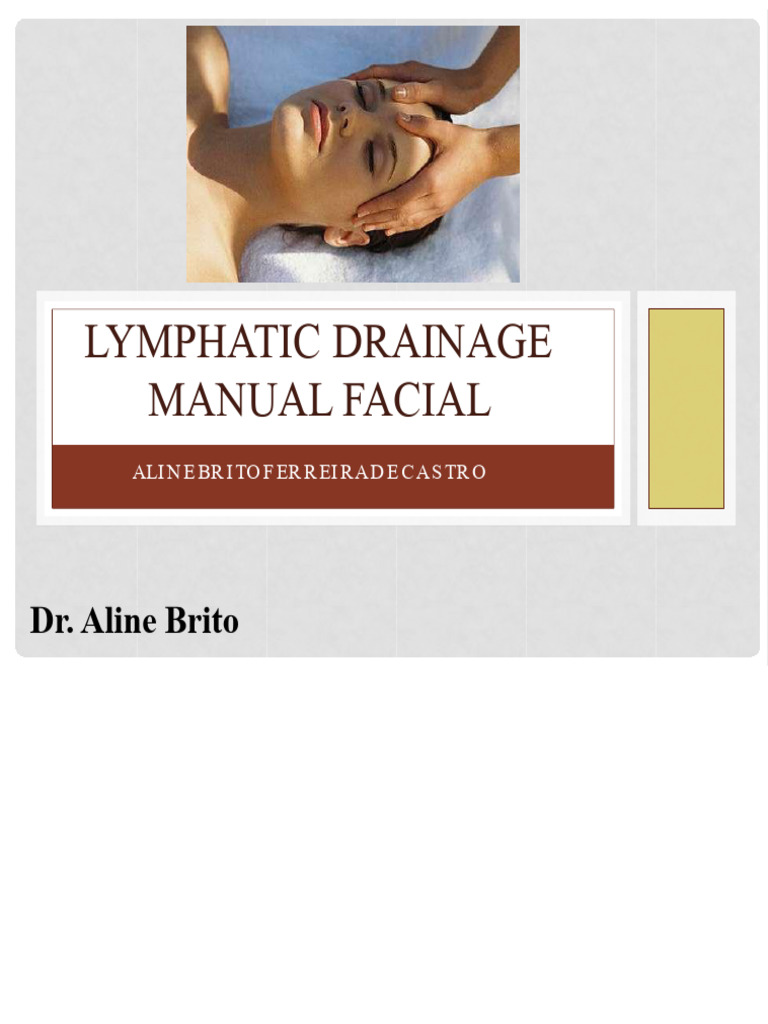 Manual Facial Lymphatic Drainage | PDF | Lymph | Lymphatic System