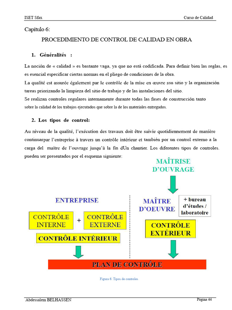 Capítulo 6 - Procedimiento de Control de Calidad en El Sitio de ...