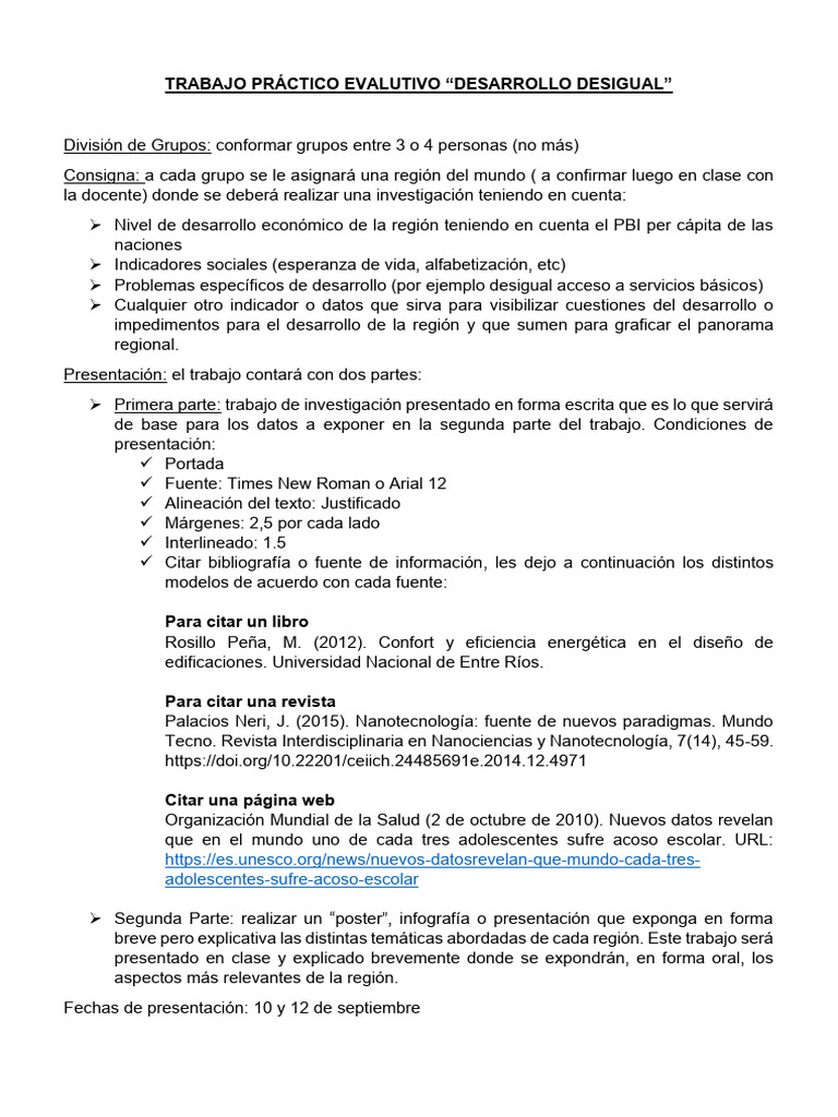 TP Desarrollo Desigual 4to A 2025082712264601 | PDF