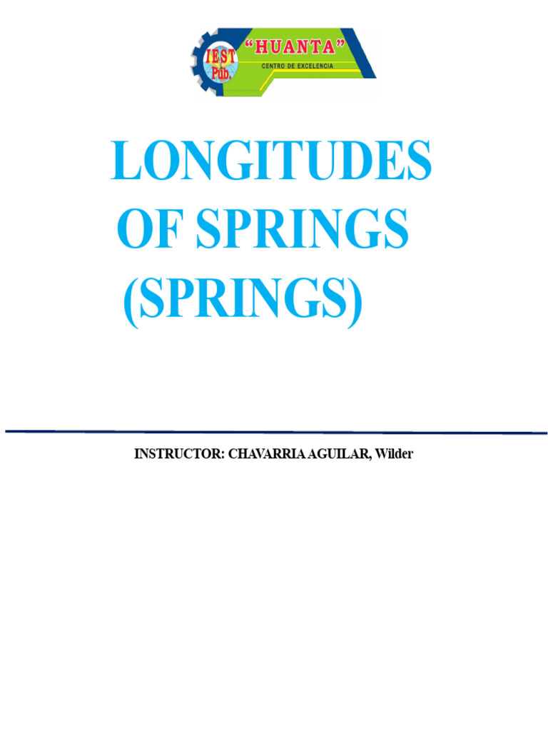 04 - Length of Springs | PDF
