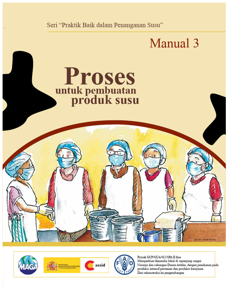 Manual Proses Untuk Pembuatan Produk Susu FAO | PDF