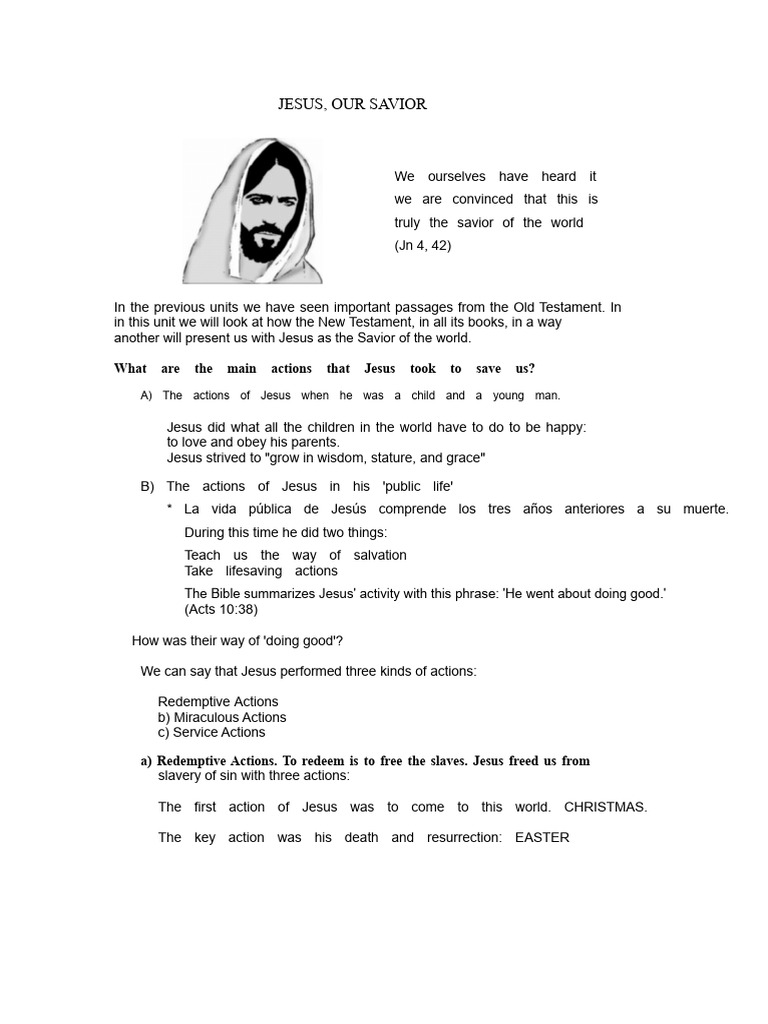 JESUS | PDF | Jesus | Miracle