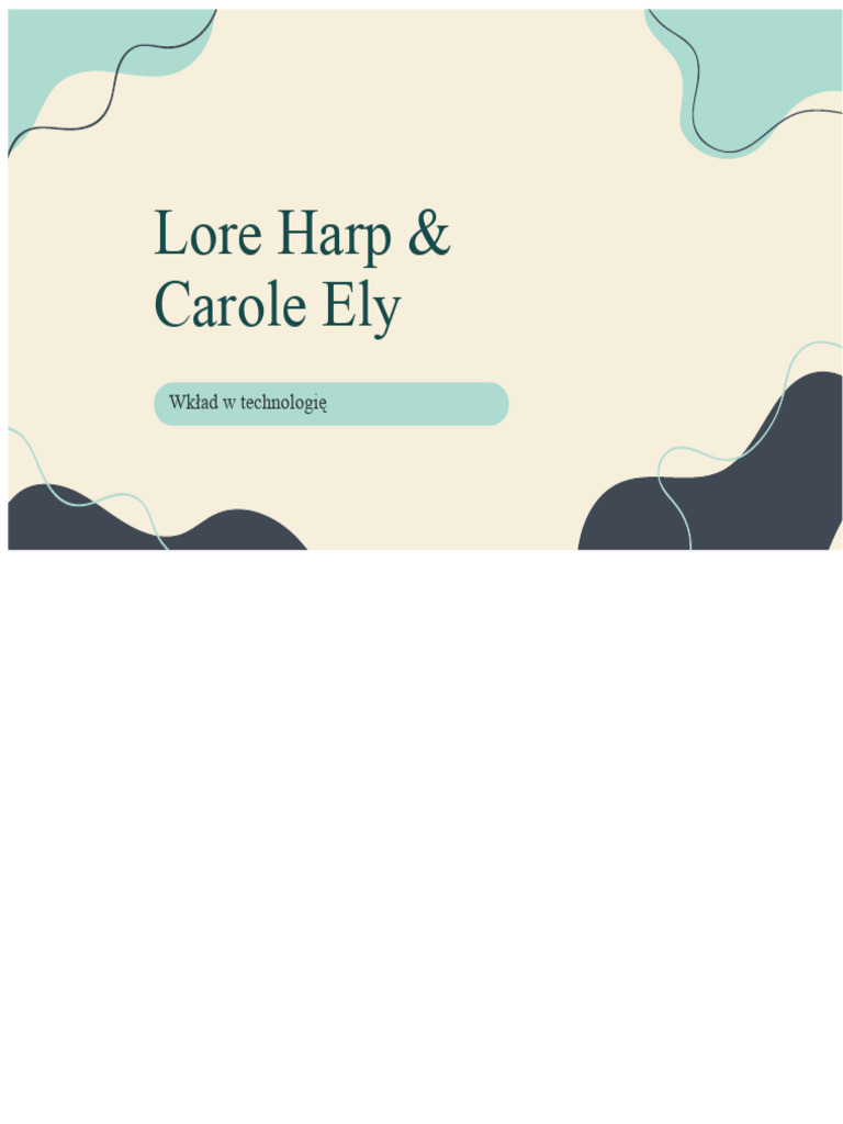 Lore Harp I Carole Ely | PDF