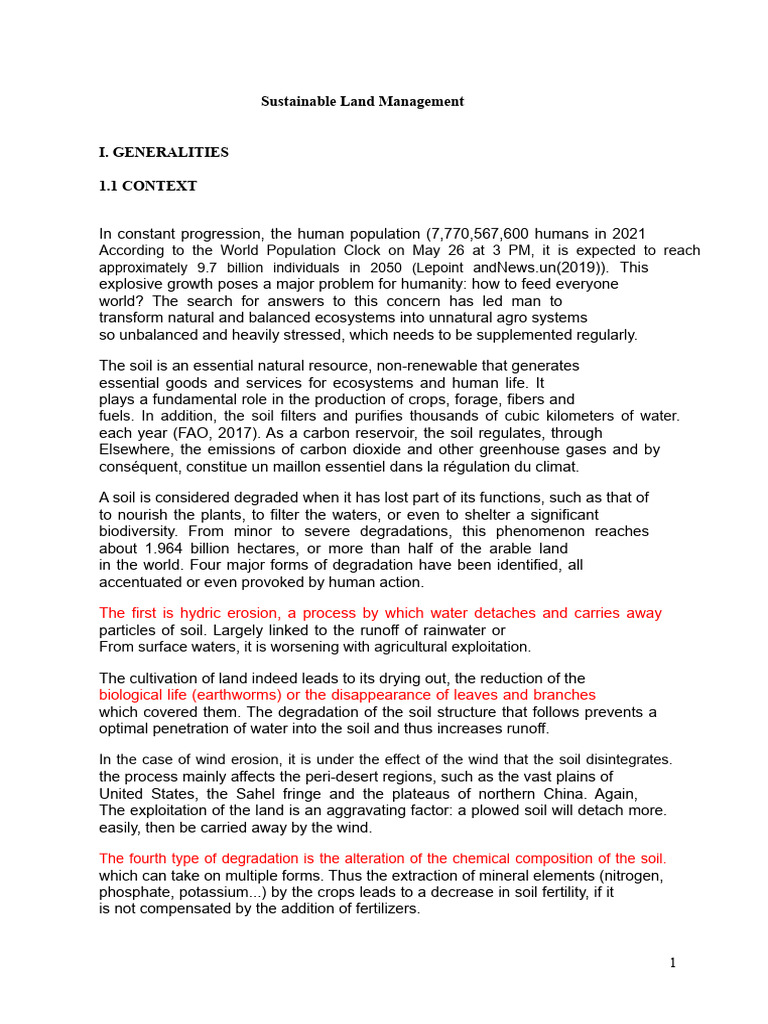 Sustainable Soil Management 2 | PDF | Soil | Agriculture