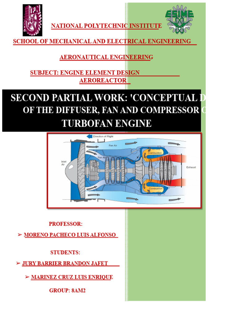Turbofan Engine Component Design Guide | PDF | Nozzle | Engines