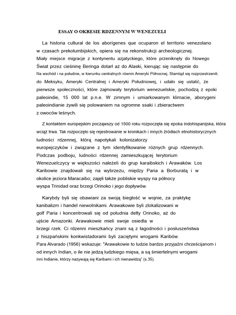 Okres Indygena | PDF