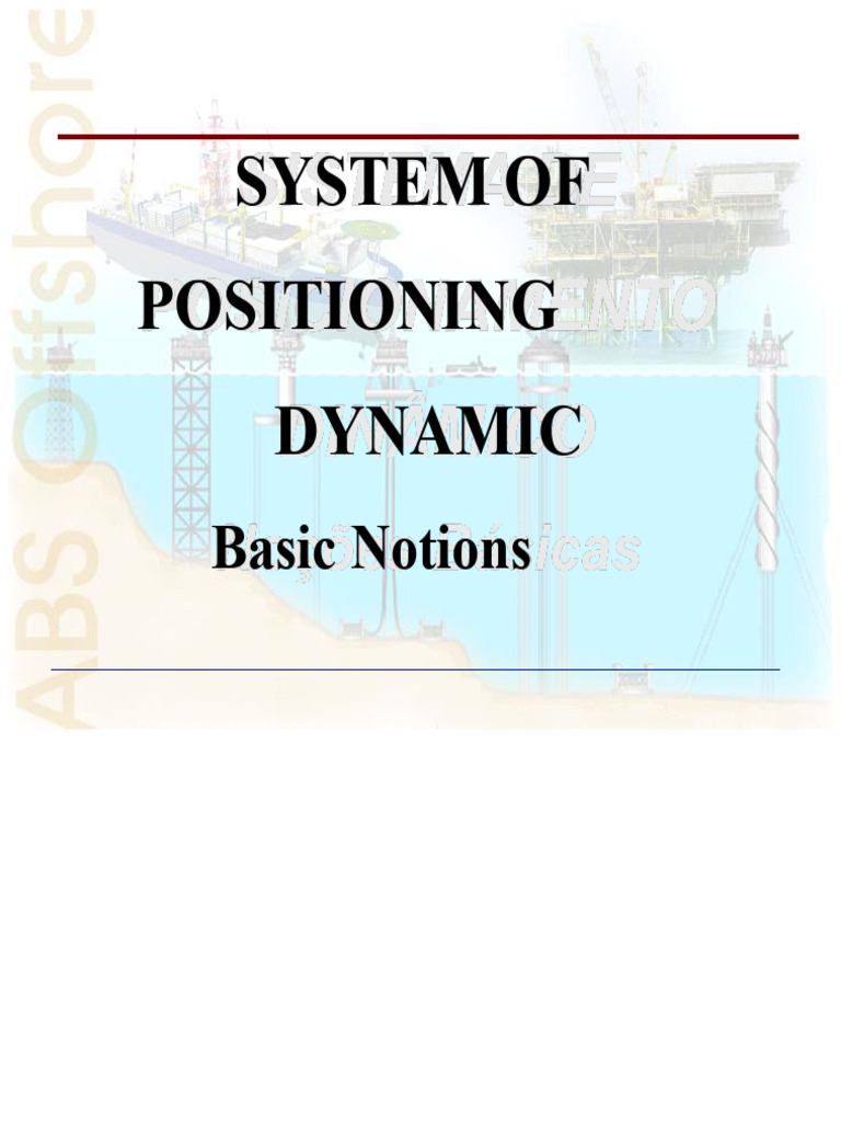 Dynamic Positioning System | PDF | Global Positioning System