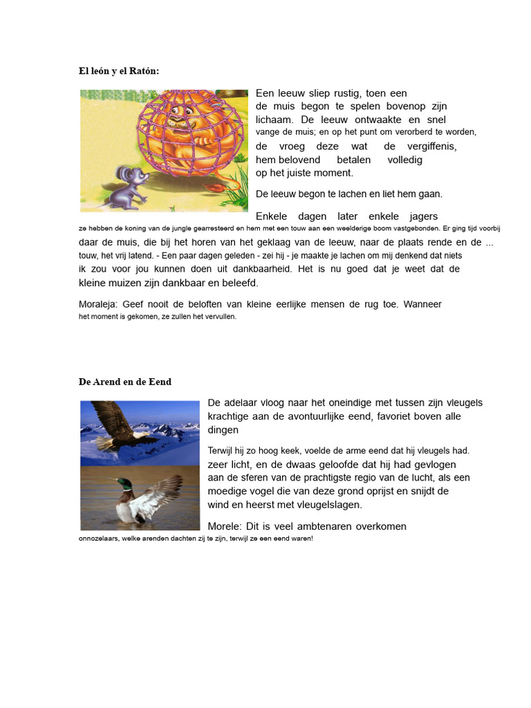 Fabels Van Leon Siguenza | PDF