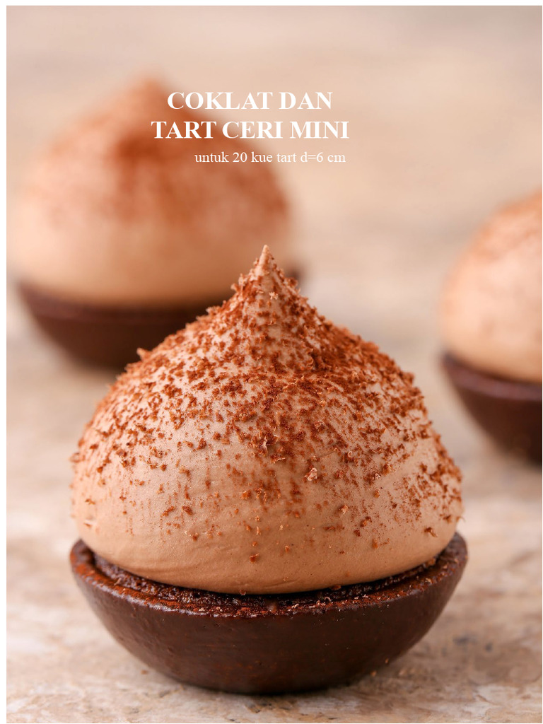 Mini Tart Cokelat Dan Ceri | PDF