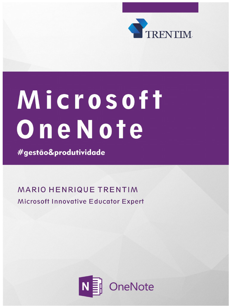 Libro Microsoft OneNote 2016 Trentim | PDF | Ios | Informática