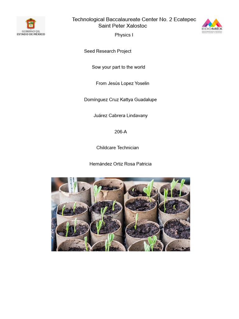 Seedbed | PDF | Seed | Sowing