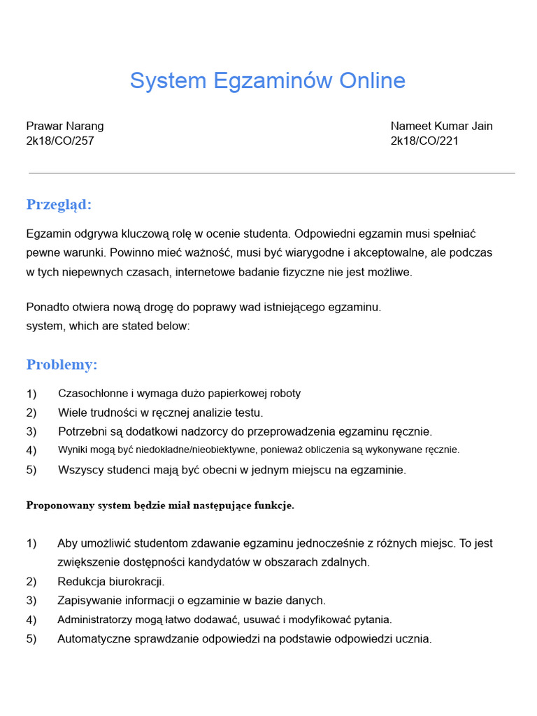 OSE Problem Statement | PDF