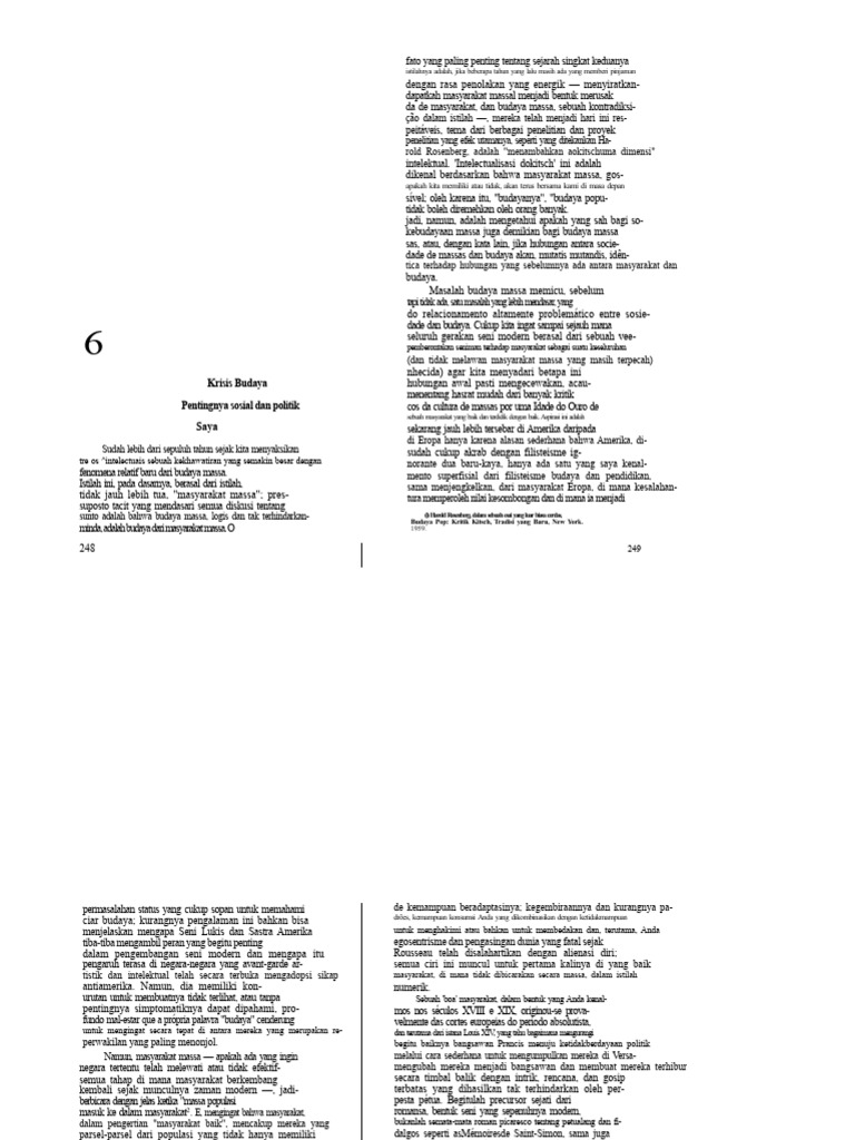 Sejarah dan Dinamika Budaya Massa | PDF