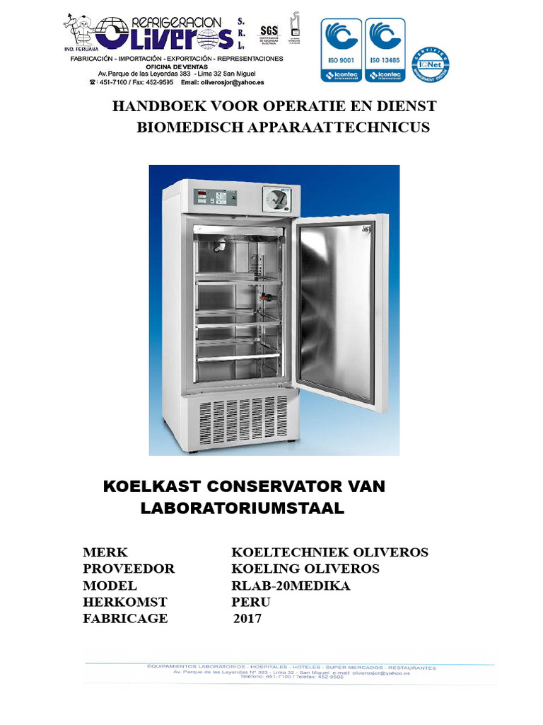 Handboek Voor Operaties Rlab-20 | PDF