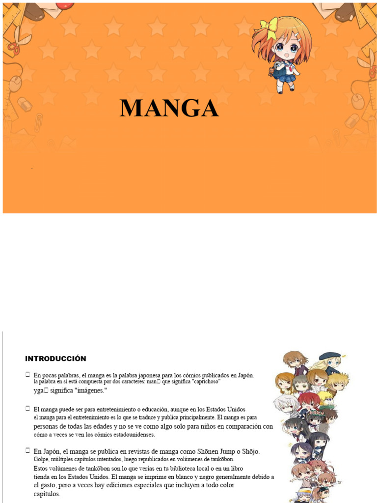Guía Completa sobre el Manga Japonés | PDF | Manga | Shōnen Manga