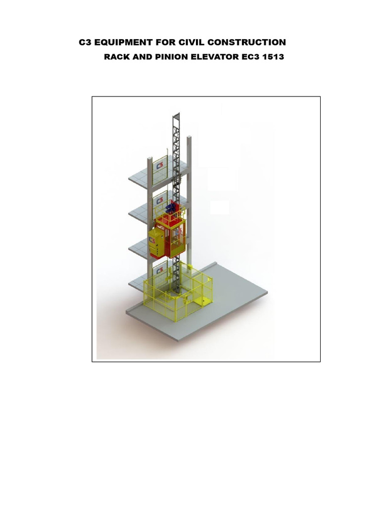 Ec3 1513 - Assembly, Operation and Maintenance Manual | PDF | Elevator ...